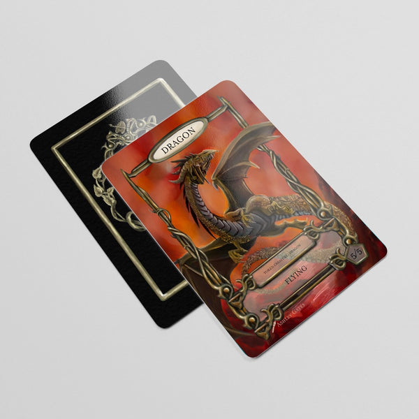 Borderless 5/5 Flying Dragon Token – AshleyGates